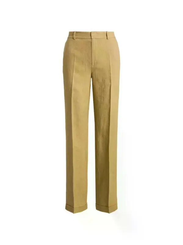 Polo Ralph Lauren Pleat-detail Tailored Trousers - Brown