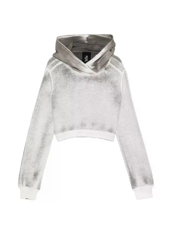 THOM KROM Hooded Knitted Top