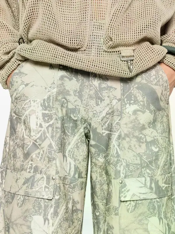 Adidas Camouflage Pattern Cargo Pants
