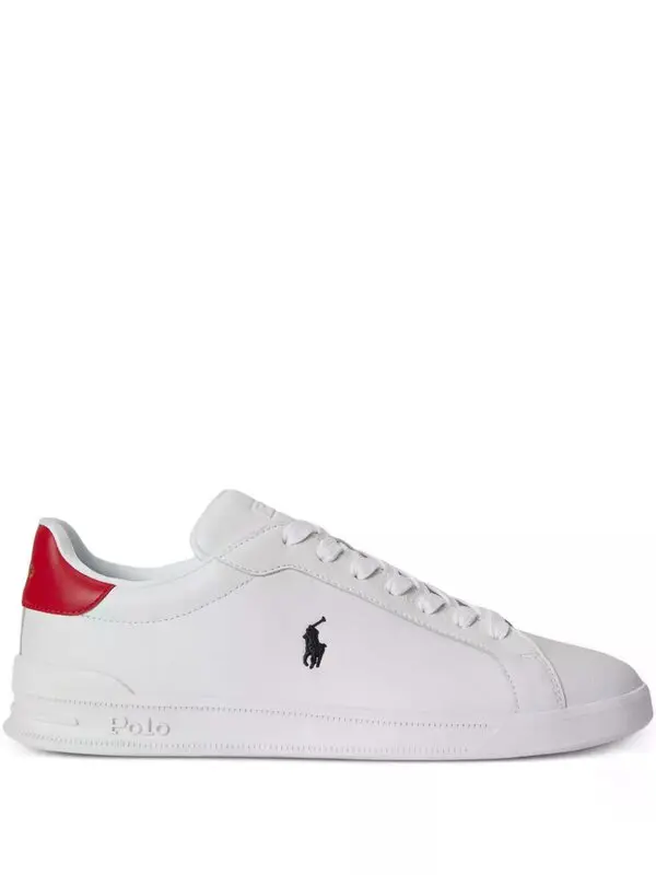Polo Ralph Lauren Logo Leather Trainers