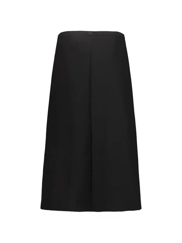 COURREGES Midi Skirt With Rear Zip