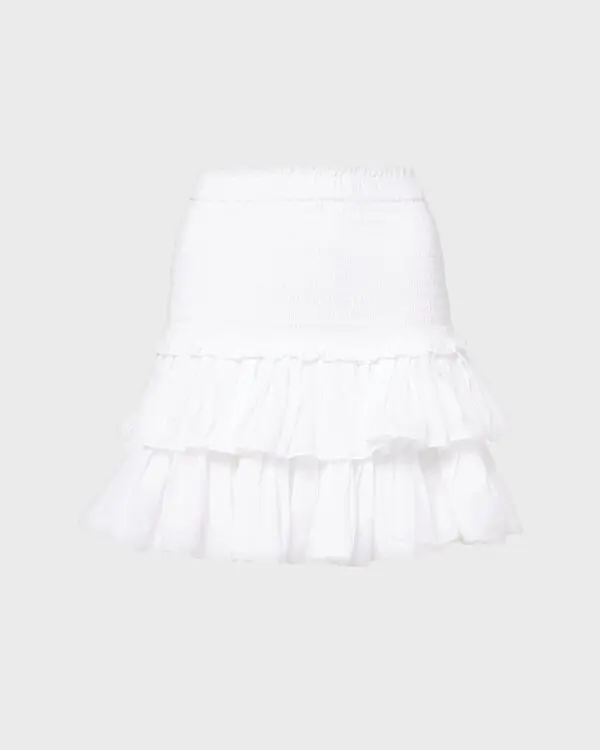 Isabel Marant Étoile Naomi Mini Skirt - White
