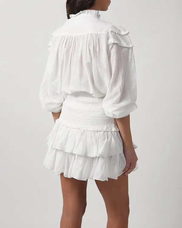 Isabel Marant Étoile Naomi Mini Skirt - White