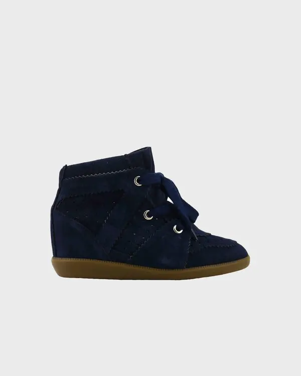 Isabel Marant Étoile Bobby Wedge Sneakers - Midnight