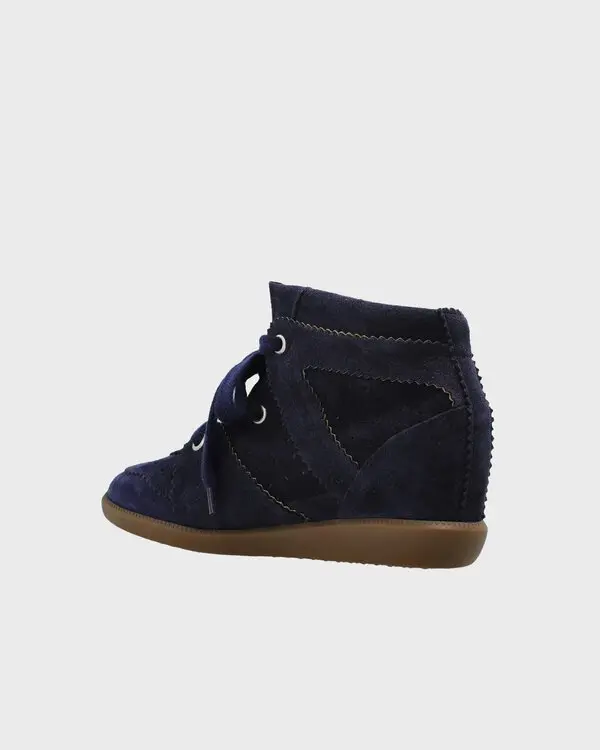 Isabel Marant Étoile Bobby Wedge Sneakers - Midnight