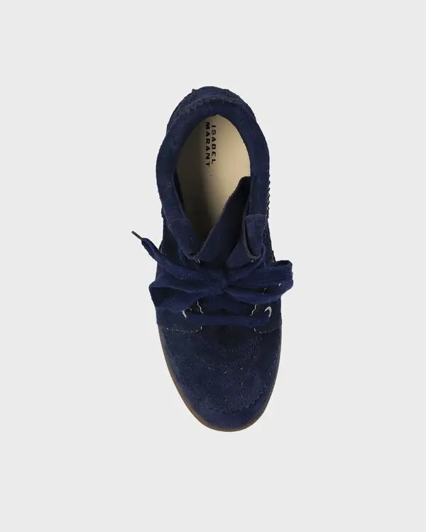 Isabel Marant Étoile Bobby Wedge Sneakers - Midnight