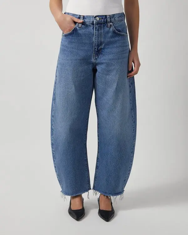 FRAME The Bubble Crop Jeans