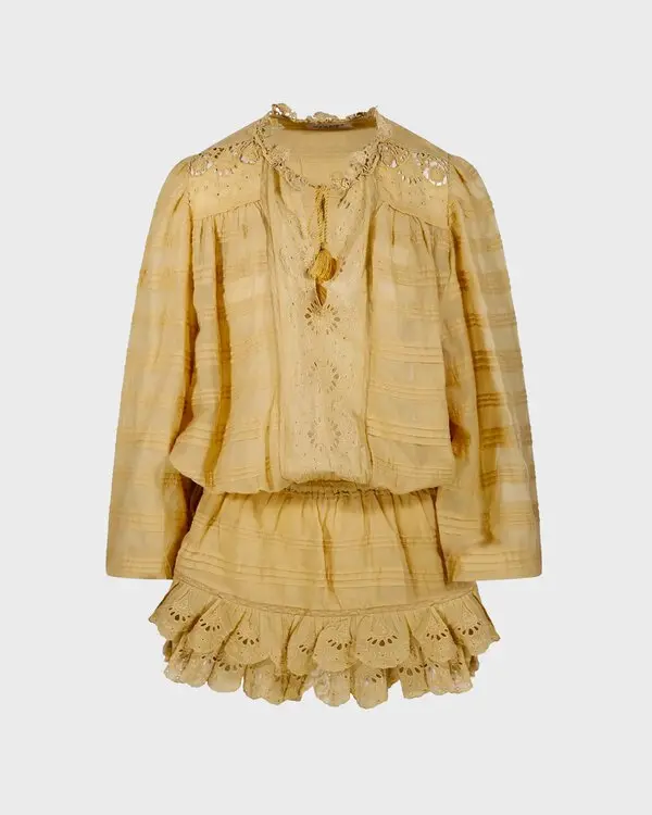 Isabel Marant Étoile Preya Dress - Ljusbrun