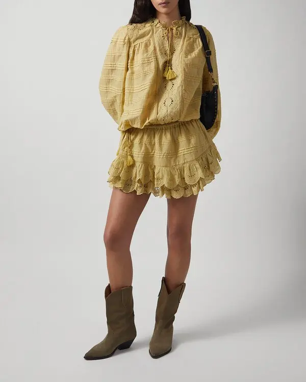 Isabel Marant Étoile Preya Dress - Ljusbrun