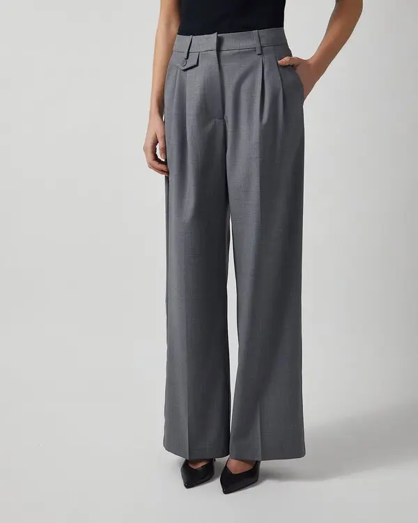 MALINA Yana Tailored Wide Trousers