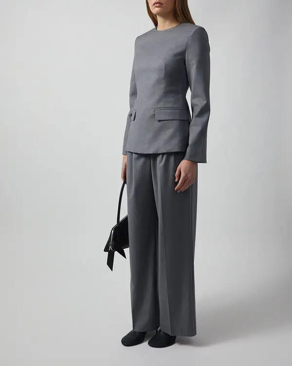 MALINA Yana Tailored Wide Trousers