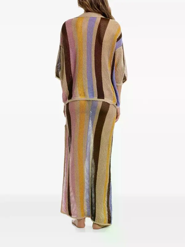 Agua Bendita Stripe Cotton Shirt