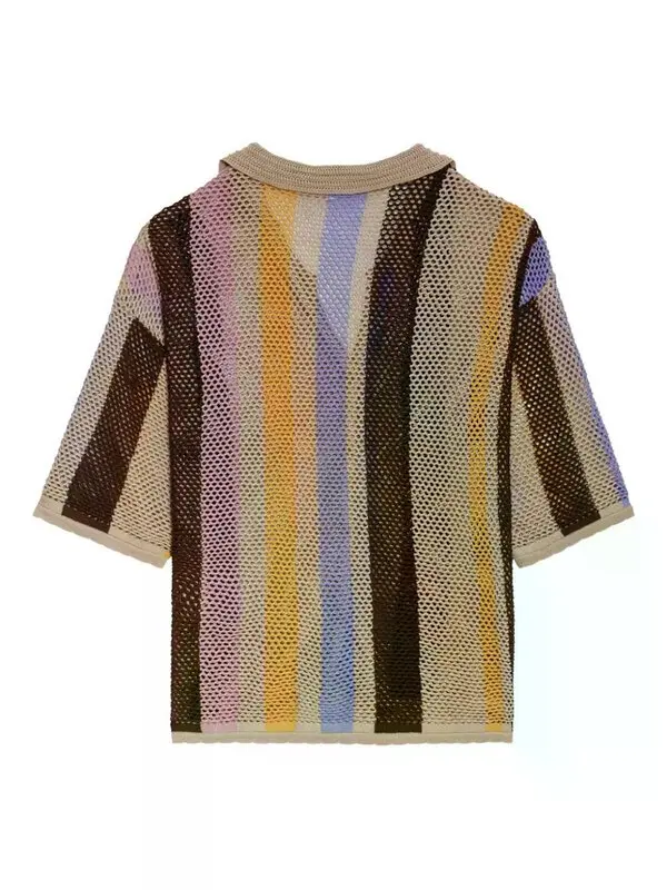 Agua Bendita Stripe Cotton Shirt