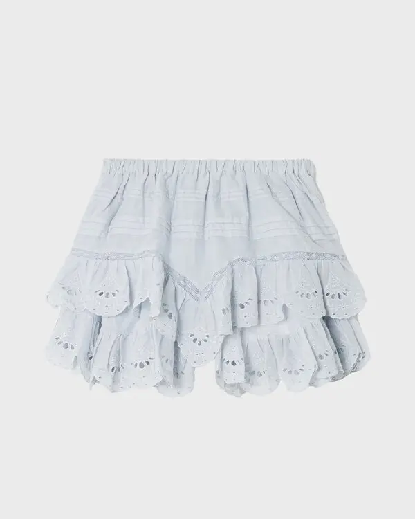 Isabel Marant Jocadia Shorts - Light Blue
