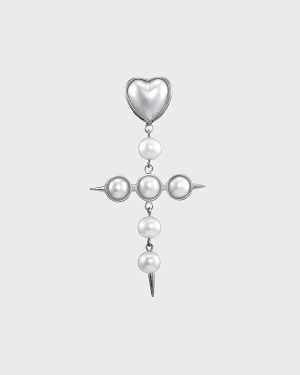MARIA NILSDOTTER Empress Earring - Silver