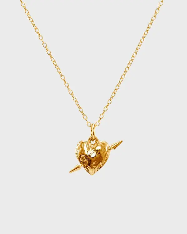 MARIA NILSDOTTER Tuvstarr’s Heart Necklace - Gold