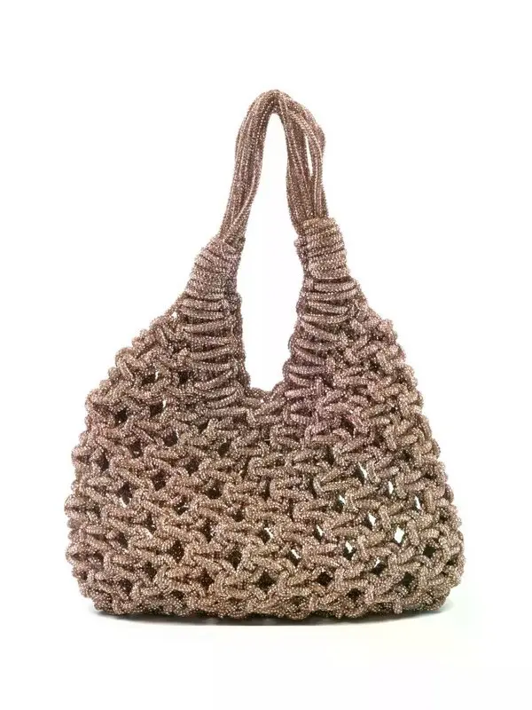 HIBOURAMA Vannifique Crystal-embellished Mini Bag - Pink
