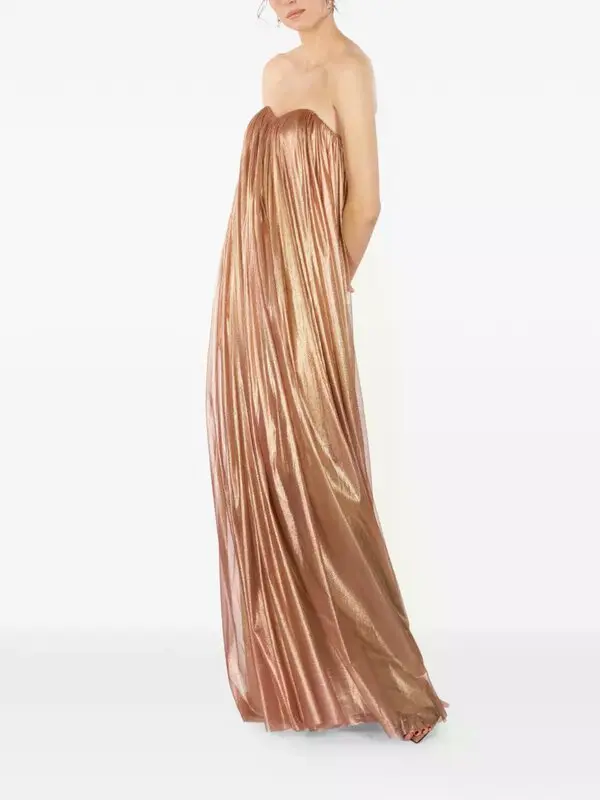 IMROSKA Gaia Strapless Maxi Dress