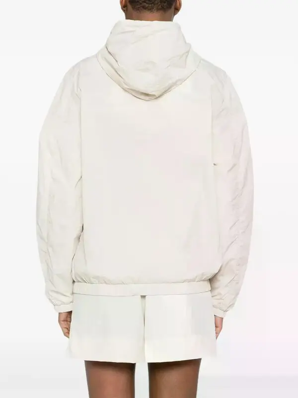 Peuterey Hooded Zip-up Jacket - White