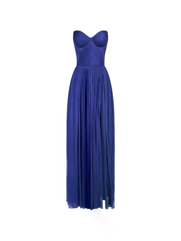 IMROSKA Slit-detail Maxi Dress