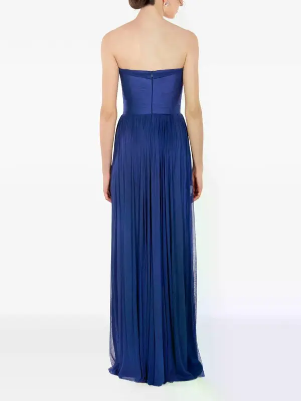 IMROSKA Slit-detail Maxi Dress