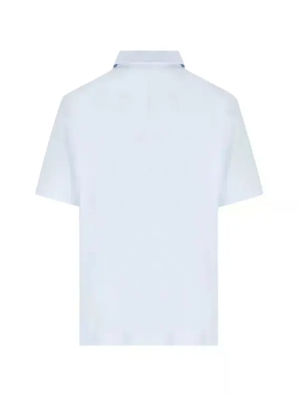 Loro Piana Cotton Polo Shirt - Blue