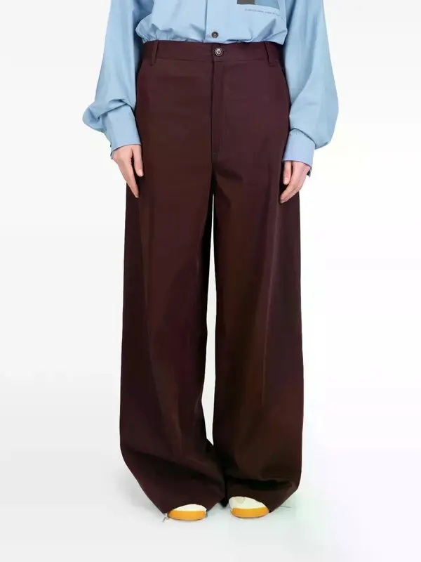 SOCIETE ANONYME Wide Leg Trousers - Purple