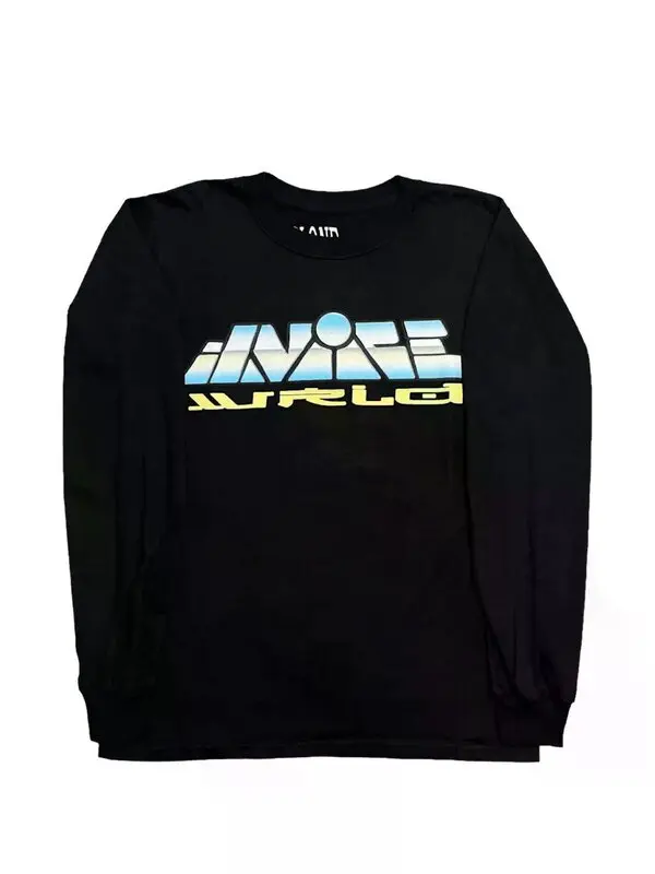 VLONE Juice Wrld 999 Globe Long-sleeve Sweatshirt