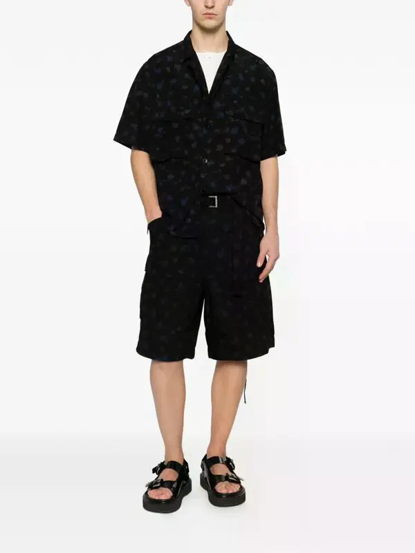 Sacai Floral-detail Pocket Shirt