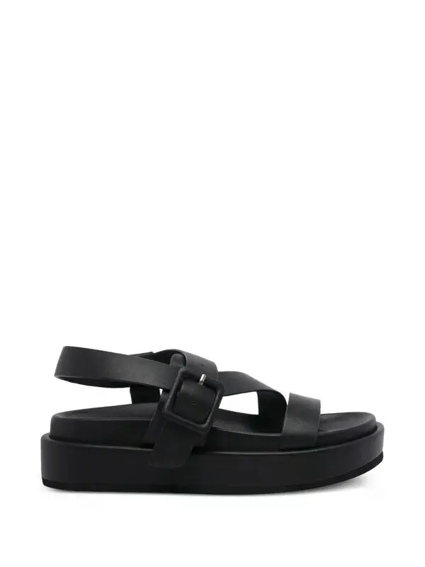 PALOMA BARCELO Buckle-strap Leather Sandals