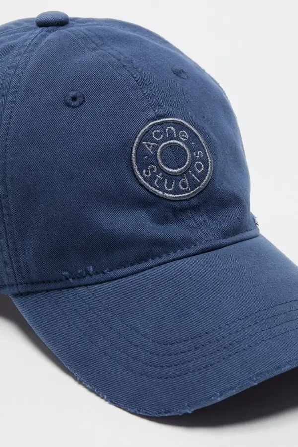 Acne Studios Distressed Logo Cap