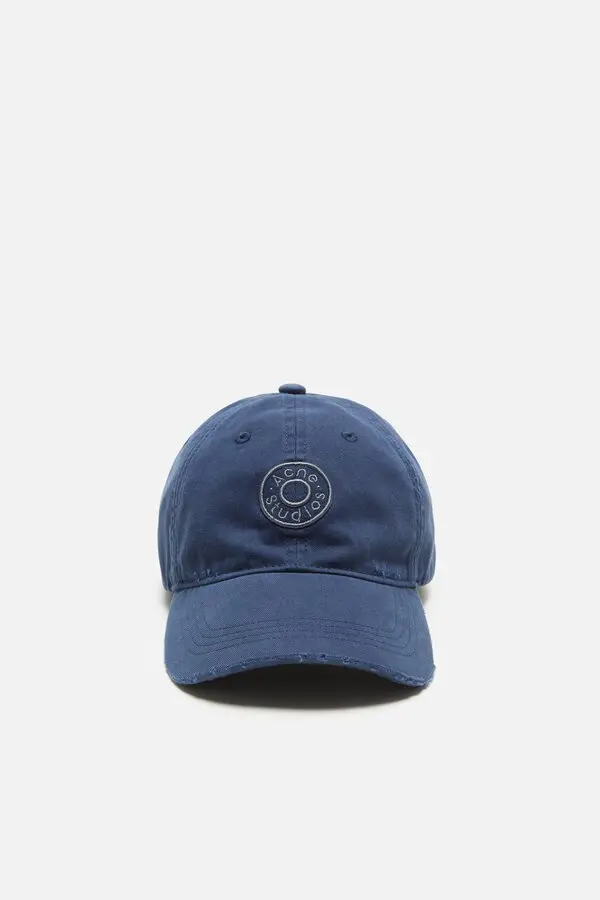 Acne Studios Distressed Logo Cap