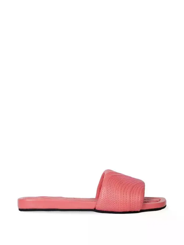 Paul Smith Laurel Swirl Quilted Flat Sandals