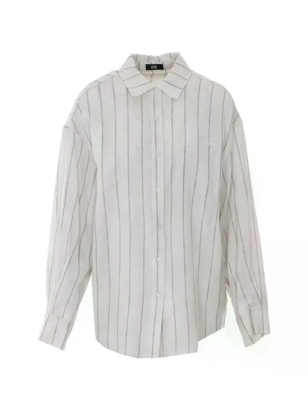 ELEH Striped Shirt With Chest Pocket