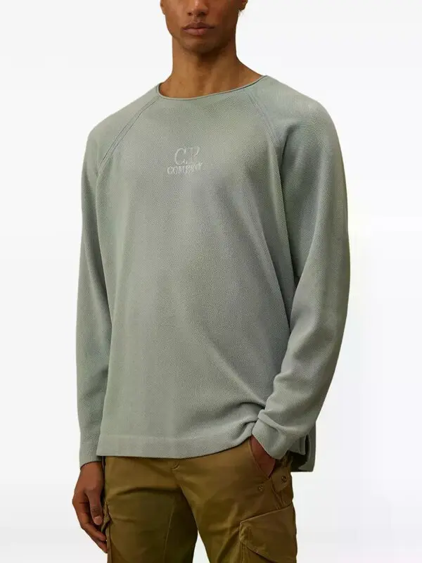 C.P. COMPANY Logo-embroidered Sweatshirt
