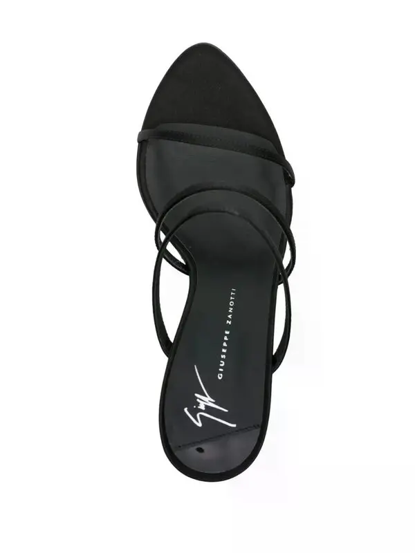 GIUSEPPE ZANOTTI Alimha Satin Sandals