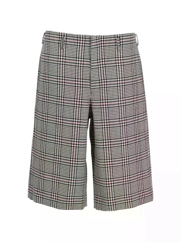 Comme Des Garçons Tartan Capri Trousers