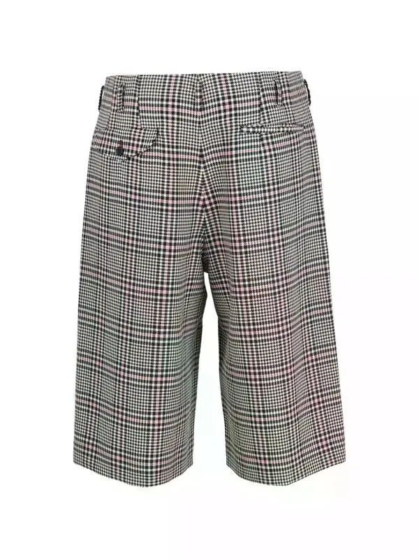 Comme Des Garçons Tartan Capri Trousers