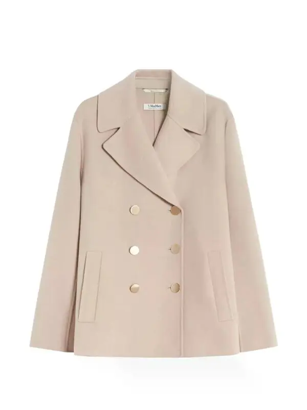 Max Mara Buttoned Jacket - Neutrals