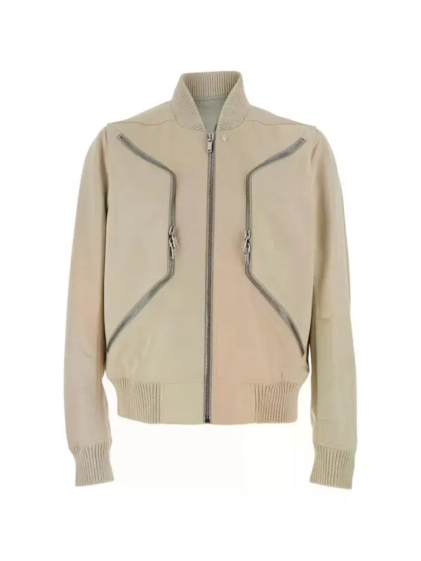 Rick Owens Heizer Flight Zip-fastening Jacket - Neutrals