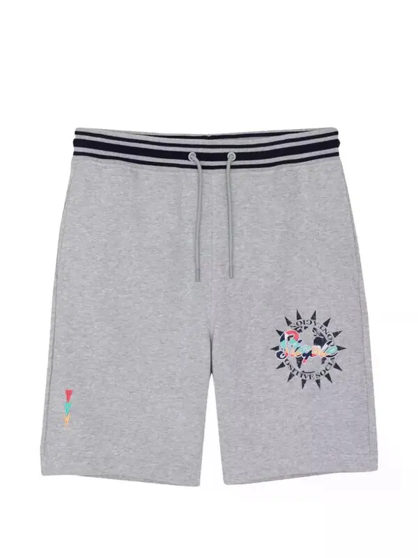 STAPLE Logo-detail Track Shorts