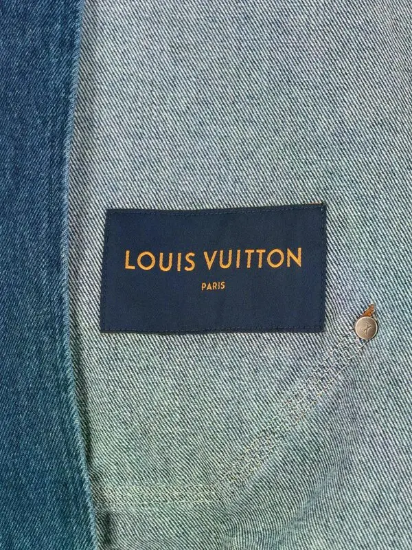 LOUIS VUITTON Hooded Denim Jacket