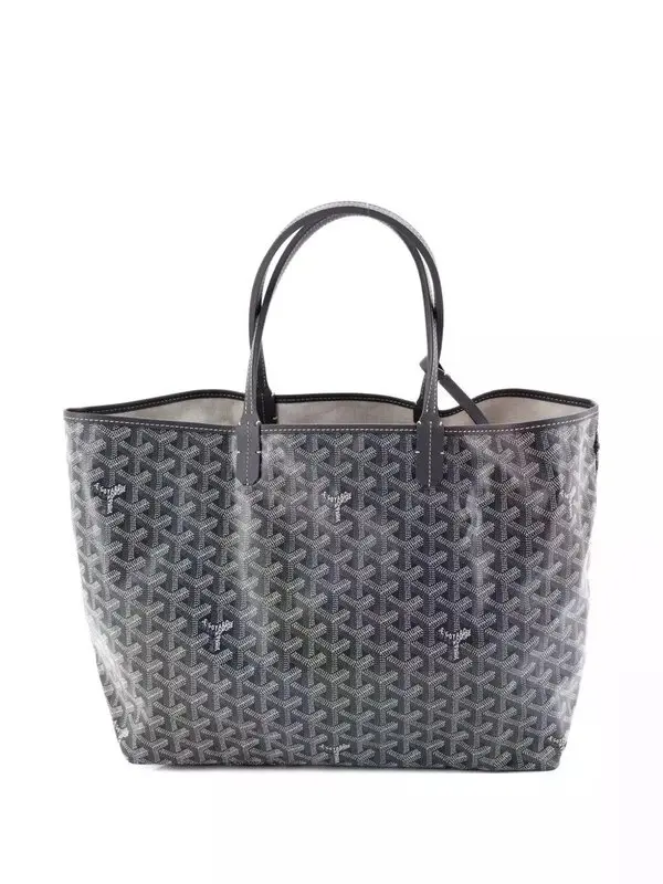 Goyard Saint Louis Coated Canvas Pm Tote Bag - Grey