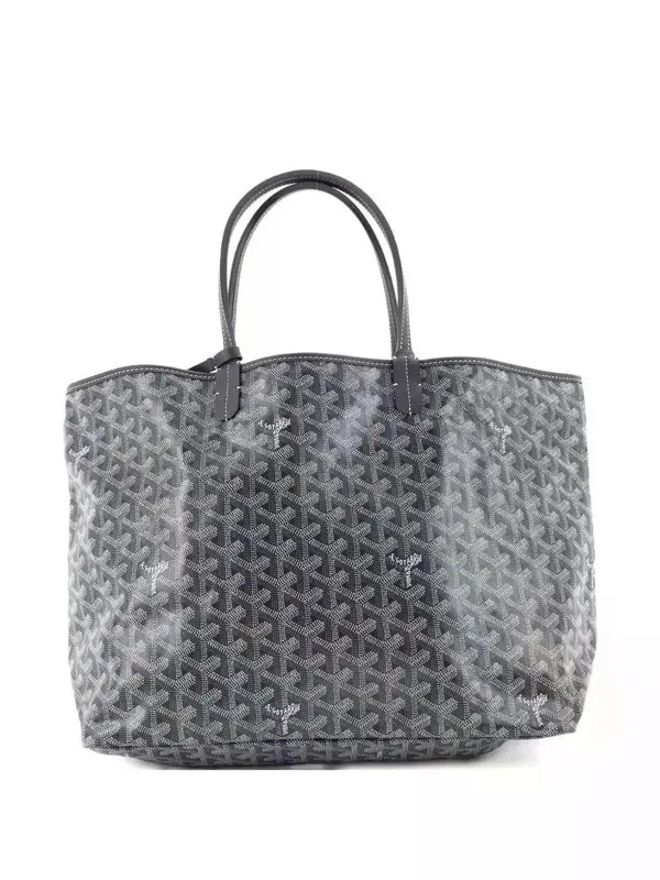 Goyard Saint Louis Coated Canvas Pm Tote Bag - Grey