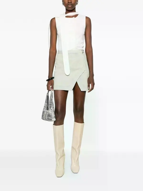 VIVIENNE WESTWOOD Rita Asymmetrical Denim Skirt