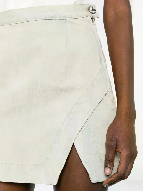 VIVIENNE WESTWOOD Rita Asymmetrical Denim Skirt
