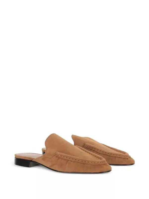 ARMARIUM Leather Flat Mules