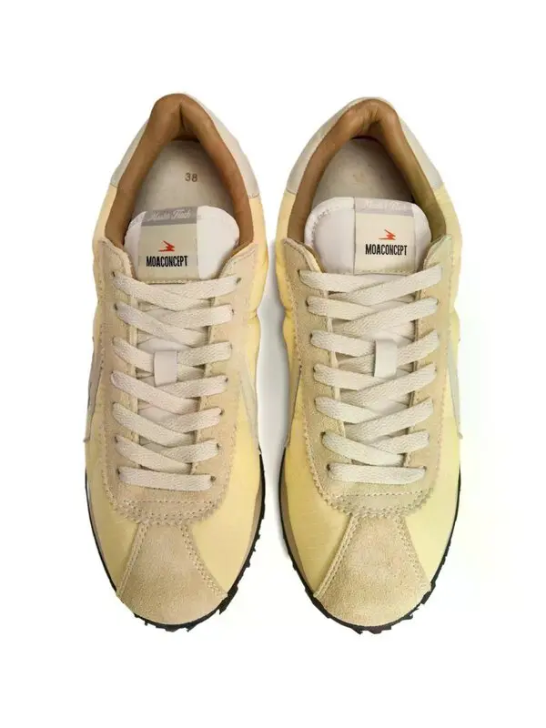 MOA MASTER OF ARTS Lightning Bolt Sneakers - Yellow