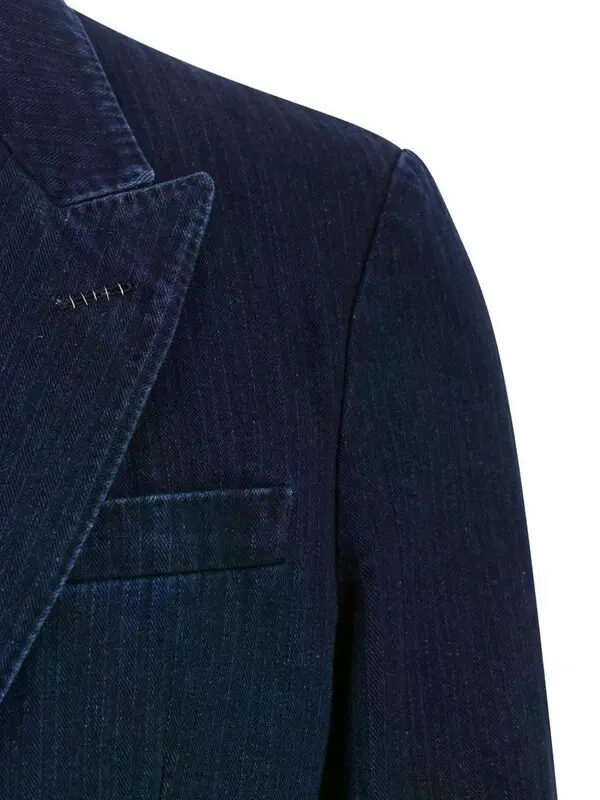 TOM FORD Double-breasted Peak-lapel Coat