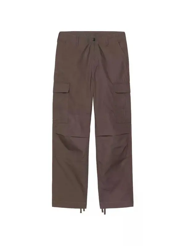 Carhartt Work In Progress Ankle-drawstring Cargo Pants - Brown